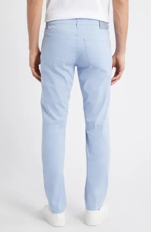BRAX Chuck Modern Fit Marathon Cotton Stretch Twill Pants - Cloud