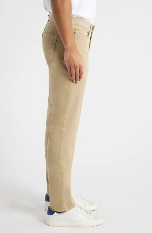 BRAX Cadiz Marathon Cotton Stretch Twill Pants - Caramel