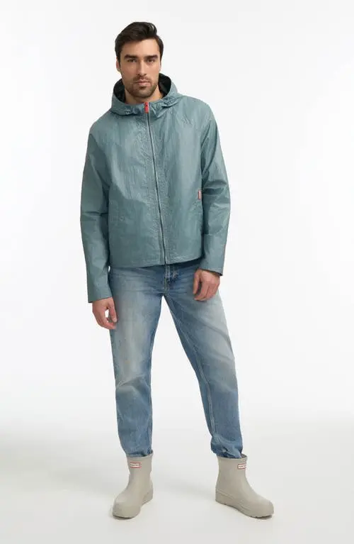 Hunter Water Repellent Crinkle Jacket - Blizzard Blue