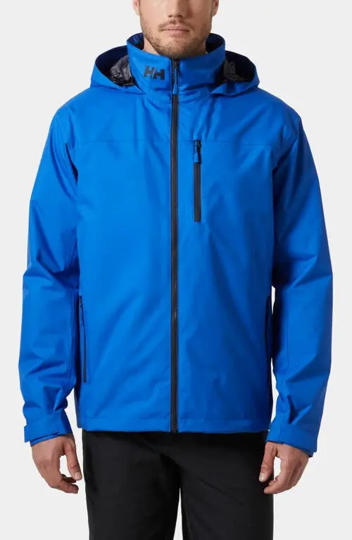 Helly Hansen Hooded Waterproof Sailing Jacket - Cobalt