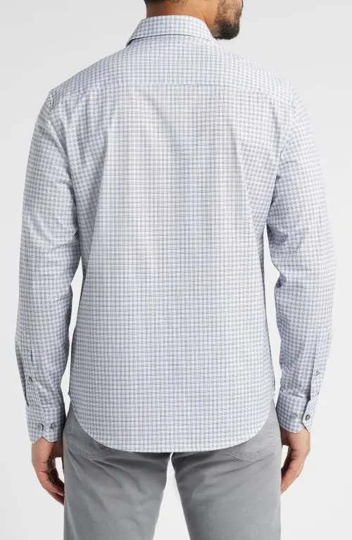 Bugatchi James Ooohcotton® Button-up Shirt - Platinum