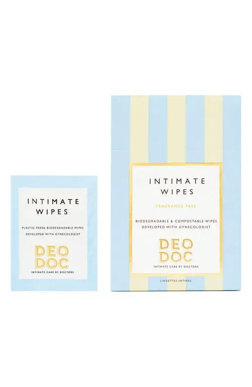 DEODOC Intimate Wipes - Fragrance Free