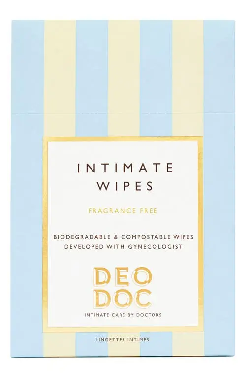 DEODOC Intimate Wipes - Fragrance Free