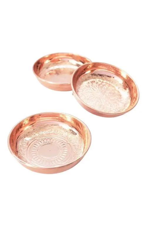 COPPERMILL KITCHEN Vintage Inspired Ring Dish Set/3 - Copper