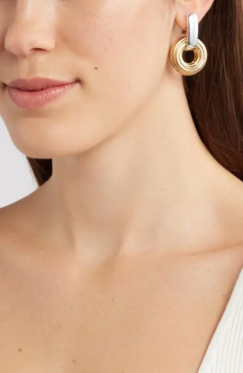 Tory Burch Doorknocker Drop Earrings