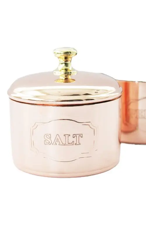 COPPERMILL KITCHEN Vintage Inspired Salt & Pepper Cellar