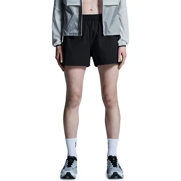 On 3-inch Core Running Shorts - Black