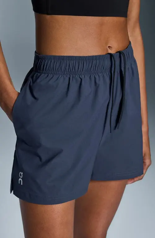 On 3-inch Core Running Shorts - Midnight