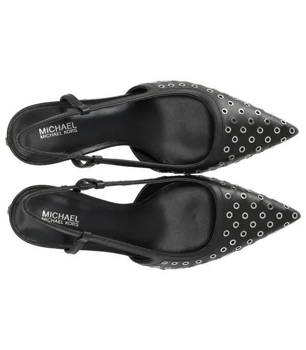 Michael Kors Alora Slingback Pumps - Black