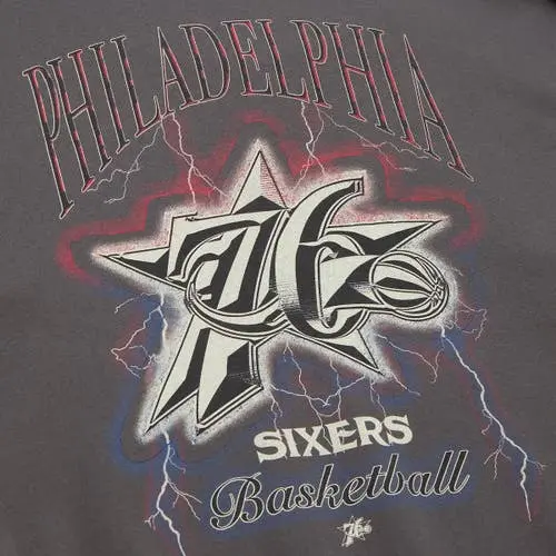 Mitchell & Ness Philadelphia 76ers Hardwood Classics Lightweight Pullover Sweatshirt