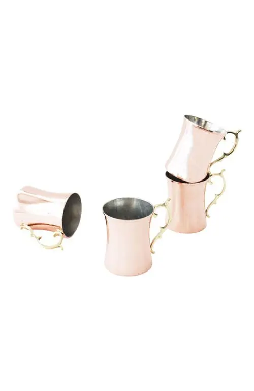 COPPERMILL KITCHEN Vintage Inspired Cocktail Mugs - Copper