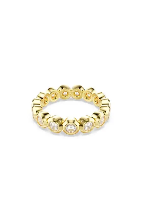 SWAROVSKI Imber Crystal Eternity Ring - White/ Gold