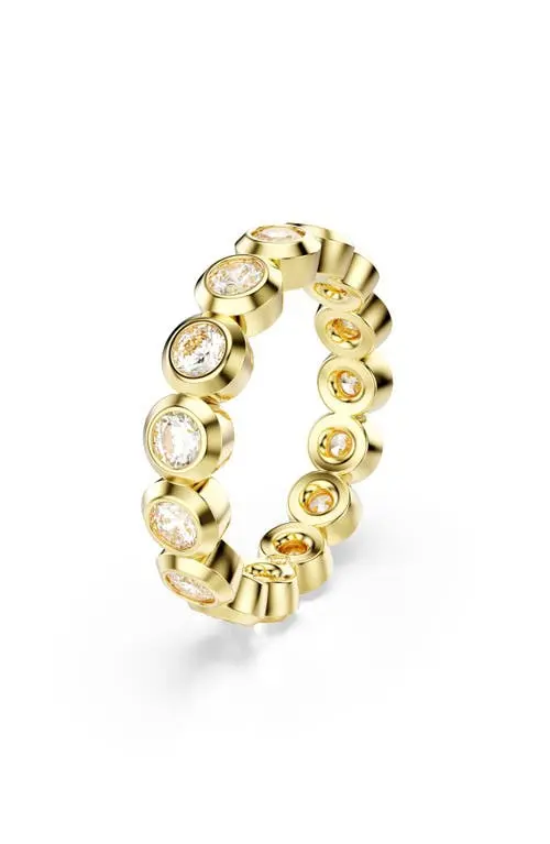SWAROVSKI Imber Crystal Eternity Ring - White/ Gold