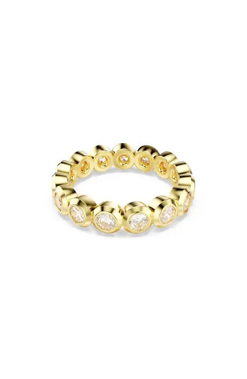 SWAROVSKI Imber Crystal Eternity Ring - White/ Gold