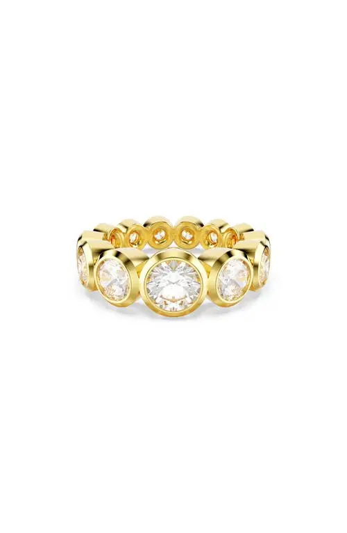 SWAROVSKI Imber Crystal Eternity Ring - White/ Gold