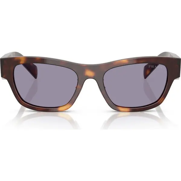Prada 53mm Butterfly Sunglasses
