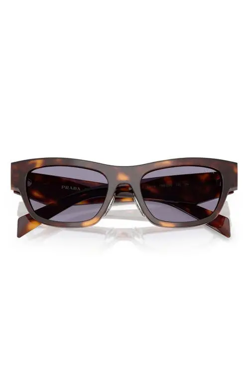 Prada 53mm Butterfly Sunglasses