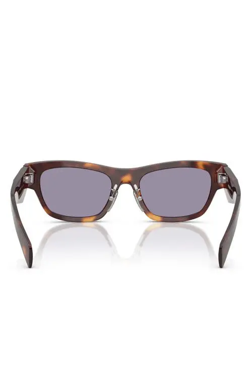 Prada 53mm Butterfly Sunglasses