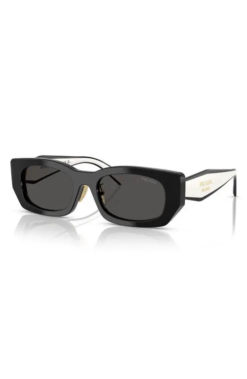 Prada 53mm Pillow Sunglasses