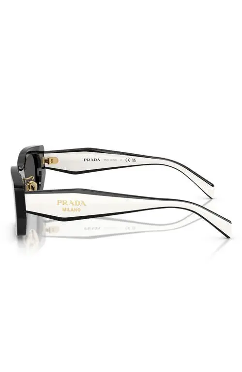 Prada 53mm Pillow Sunglasses