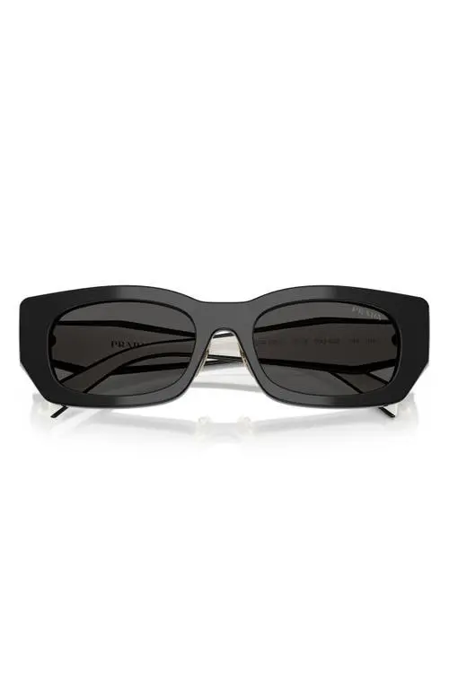 Prada 53mm Pillow Sunglasses
