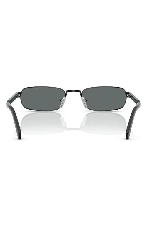 Prada 54mm Rectangular Sunglasses