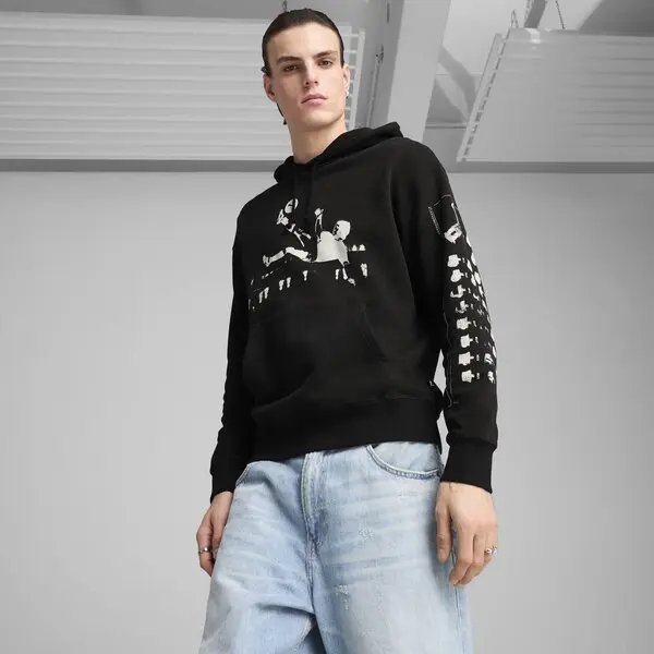 PUMA Graphics Soccer Hoodie - Black
