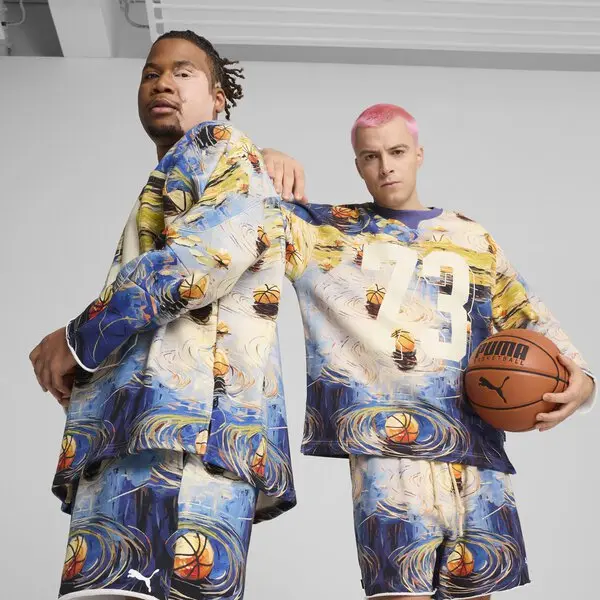 PUMA Dylan Exhibit Hockey-inspired Basketball Sweater