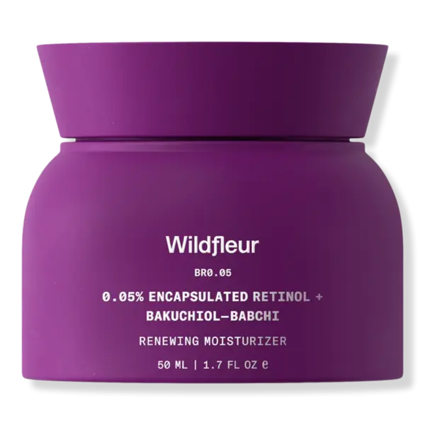 WILDFLEUR Encapsulated Retinol 0.05% + Bakuchi Renewing Moisturizer - One-color