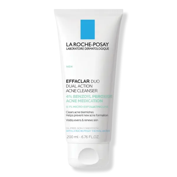 LA ROCHE-POSAY Effaclar Acne Face Wash With 4% Benzoyl Peroxide - One-color