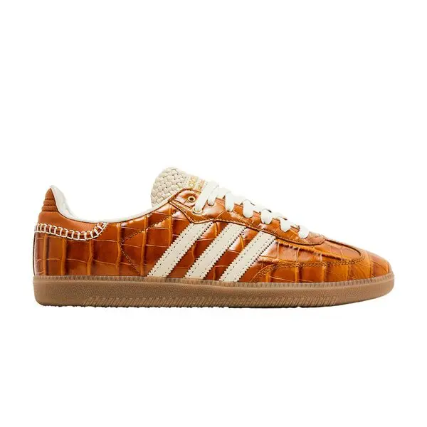 Adidas Wales Bonner X Samba Og 'croc' Sneakers - Brown