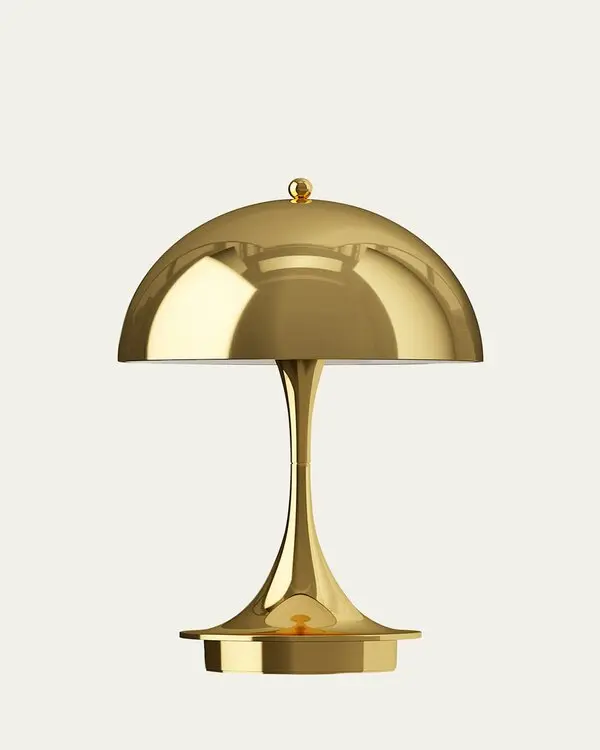 Louis Poulsen Panthella Portable Metal Table Lamp, 10 - Gold