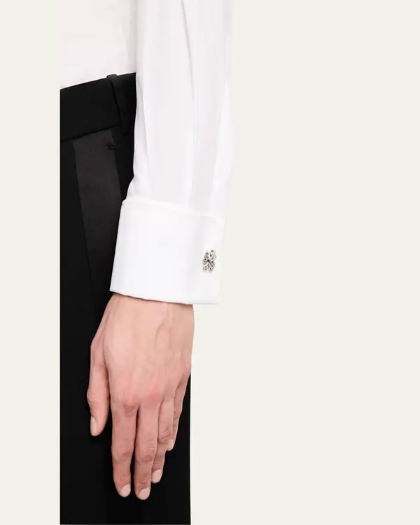 JAN LESLIE Sterling Octopus Cufflinks