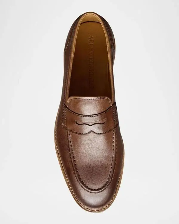 Allen Edmonds Randolph Leather Penny Loafers - Chili