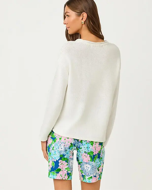 LILLY PULITZER Lotan Sweater - Resort White