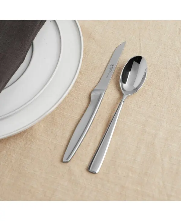 HENCKELS 8-piece Stainless Steel Serrated Steak Knife Set