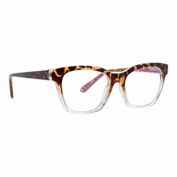 VERA BRADLEY Pherrins Blue Light Reader Glasses - Orange