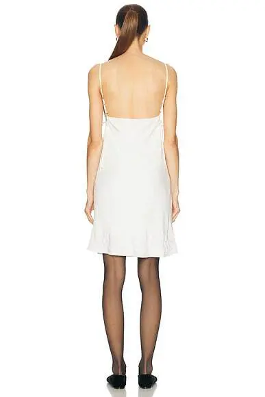 BODE Salt Marsh Slip Dress In Silk