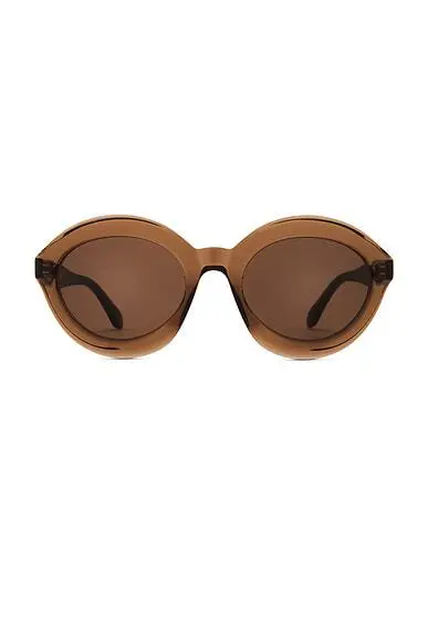 Alaïa Round Frame Sunglasses