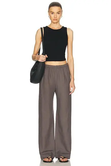 Enza Costa Supima Bateau Tank Top