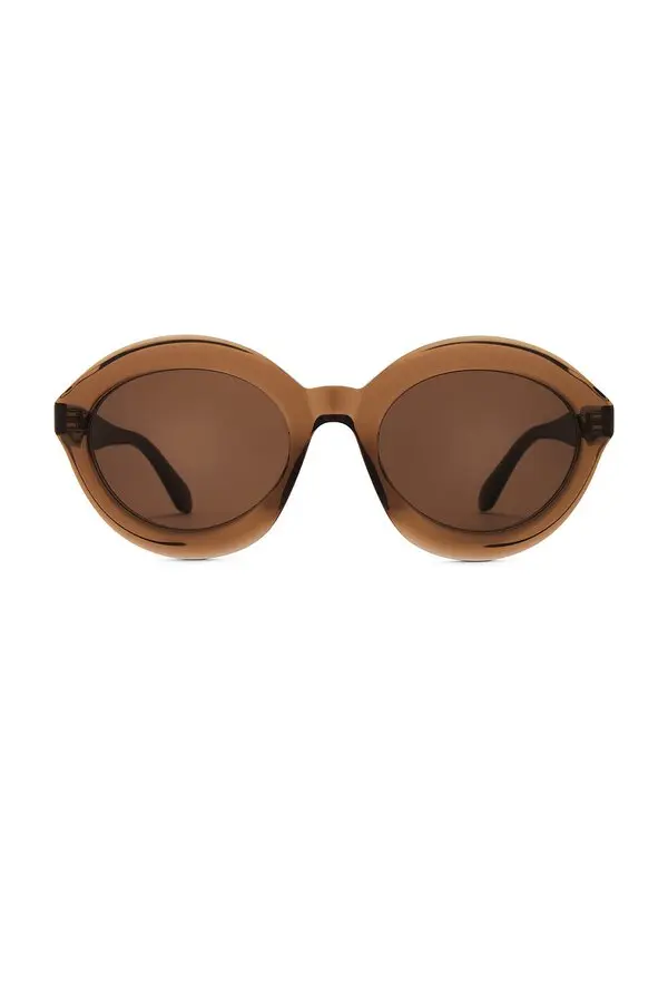 ALAЇA Round Sunglasses