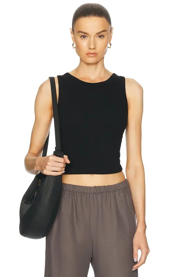 Enza Costa Supima Bateau Tank Top