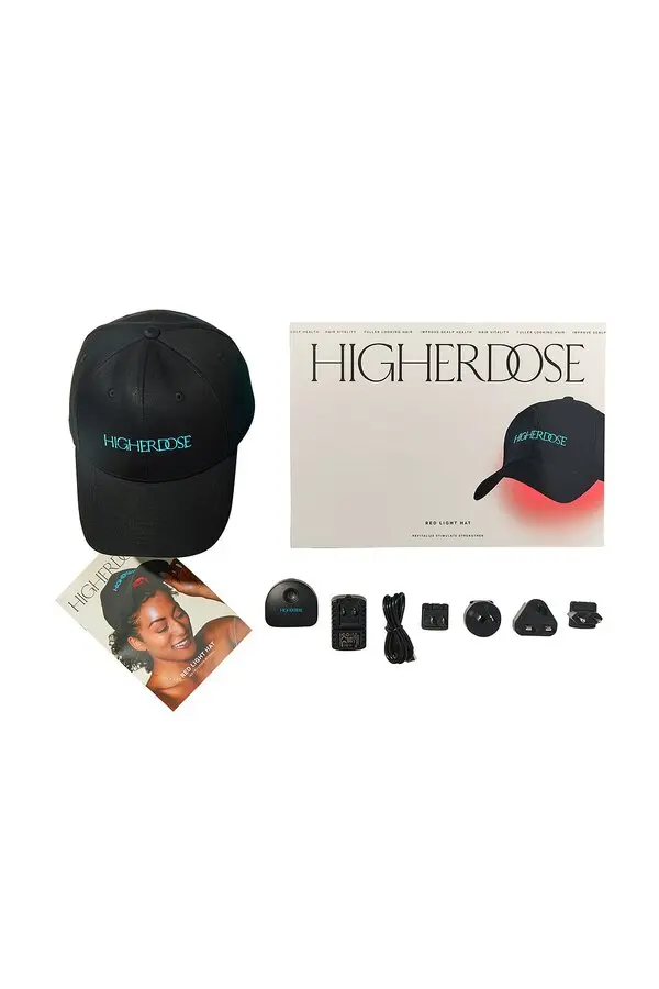 HIGHERDOSE Red Light Therapy Hat