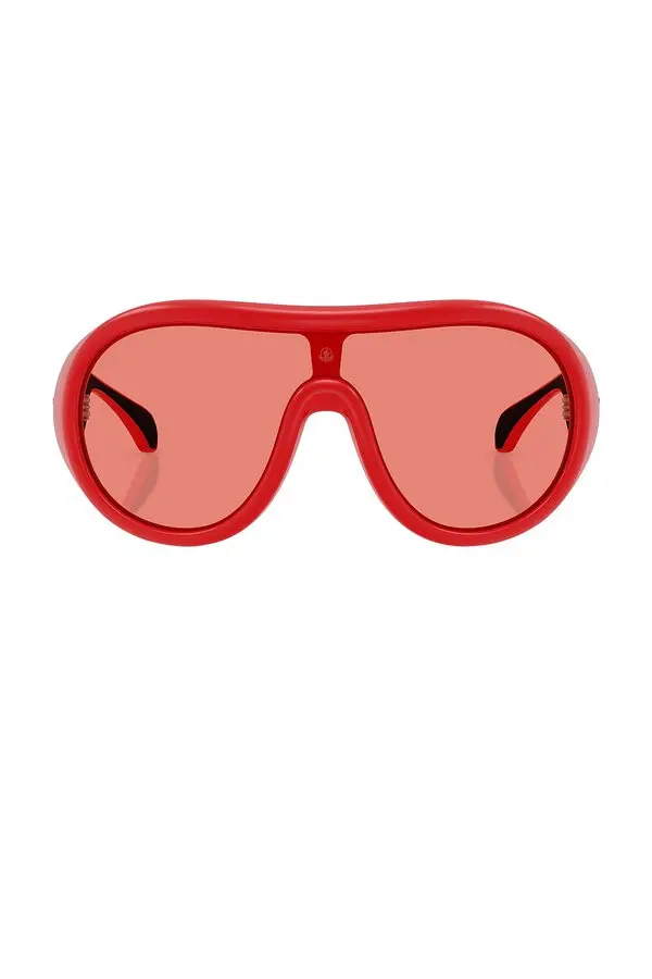 Moncler Cloche Sunglasses - Red