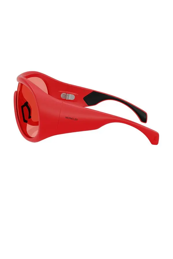 Moncler Cloche Sunglasses - Red