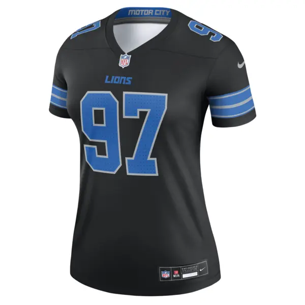 Nike Aidan Hutchinson Detroit Lions Dri-fit Nfl Legend Jersey - Black