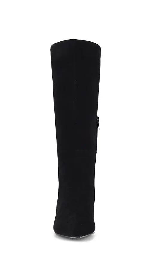 NAKEDVICE The Stacey Suede Boot - Black