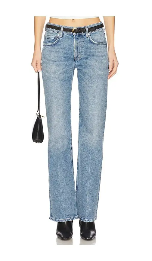 Citizens Of Humanity Genova Low Slung Boot Jeans - Blue