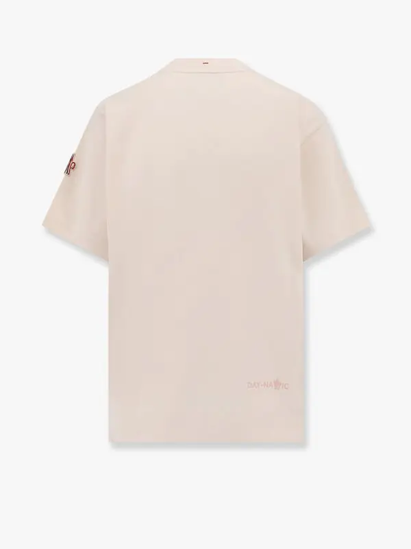 Moncler Cotton T-shirt With Logo - White
