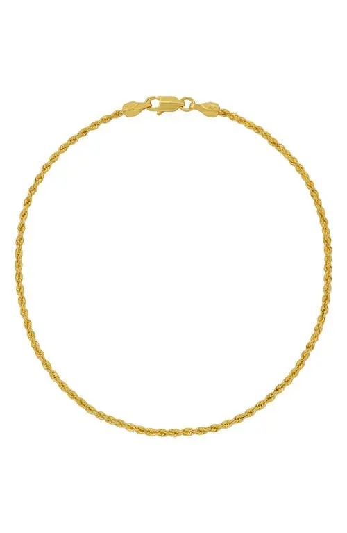 Bony Levy 14k Gold Rope Chain Bracelet - 14k Yellow Gold